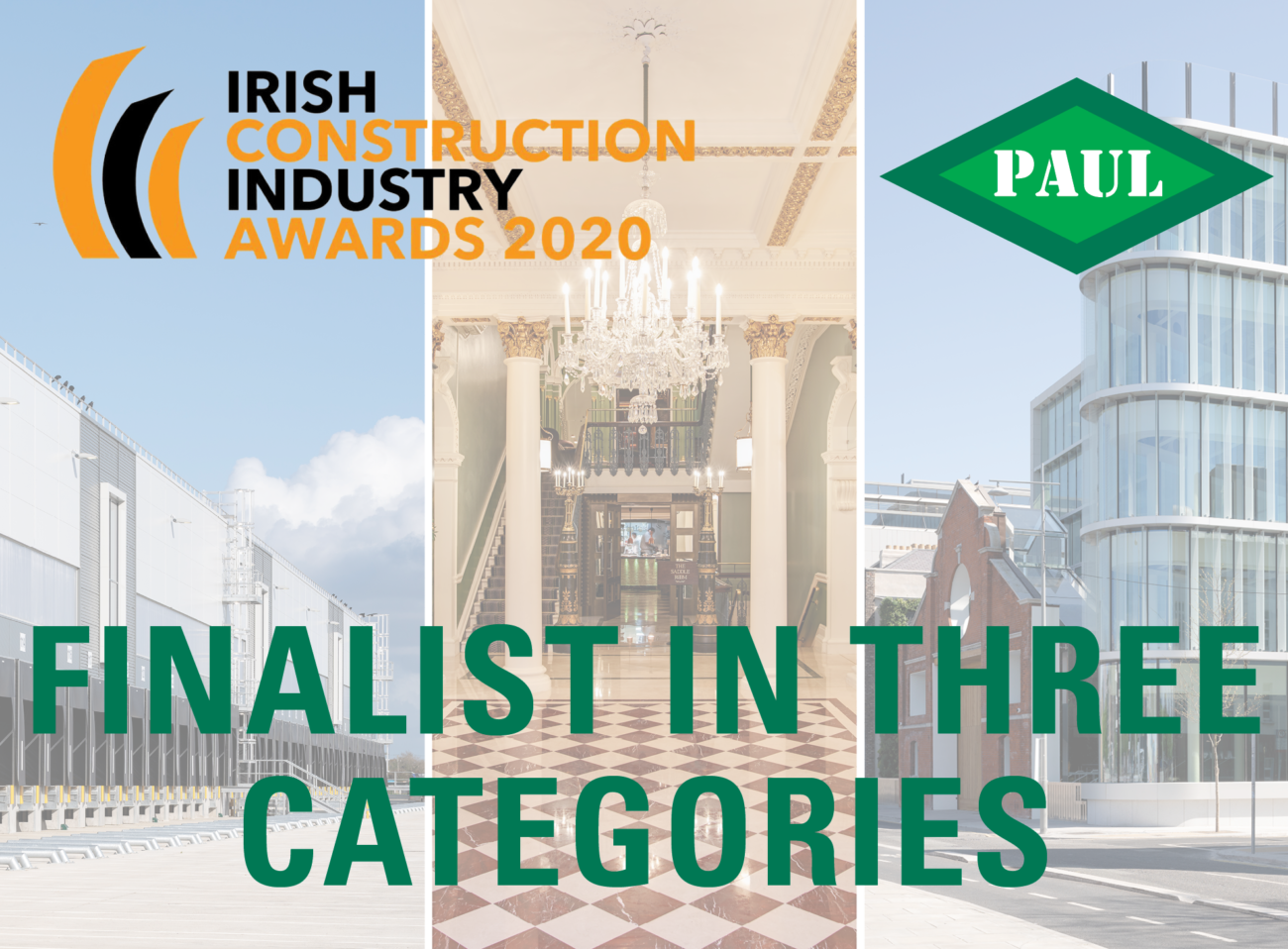 Irish Construction Industry Awards - John Paul Construction